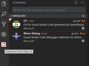 Premiers pas avec Visual Studio Code et C# - Développeur .NET